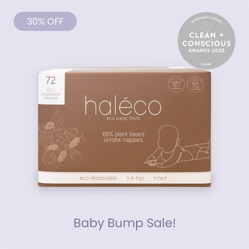 Haléco Nappies | Plant Based Nappies - Luvme